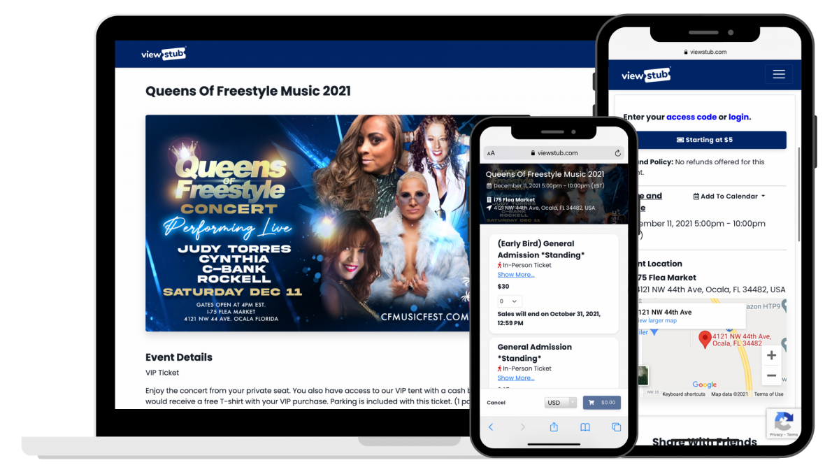 ViewStub Virtual Event Software & Ticketing - ViewStub