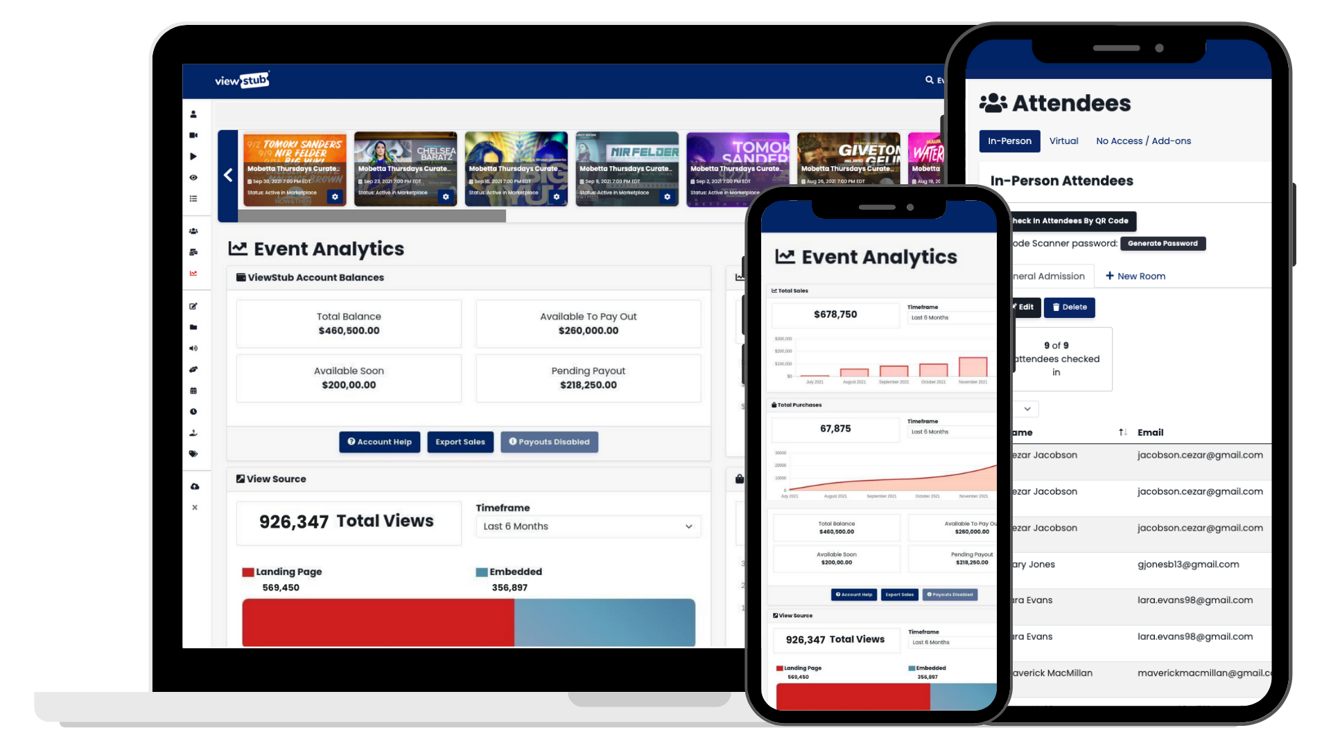 ViewStub Virtual Event Software & Ticketing - ViewStub